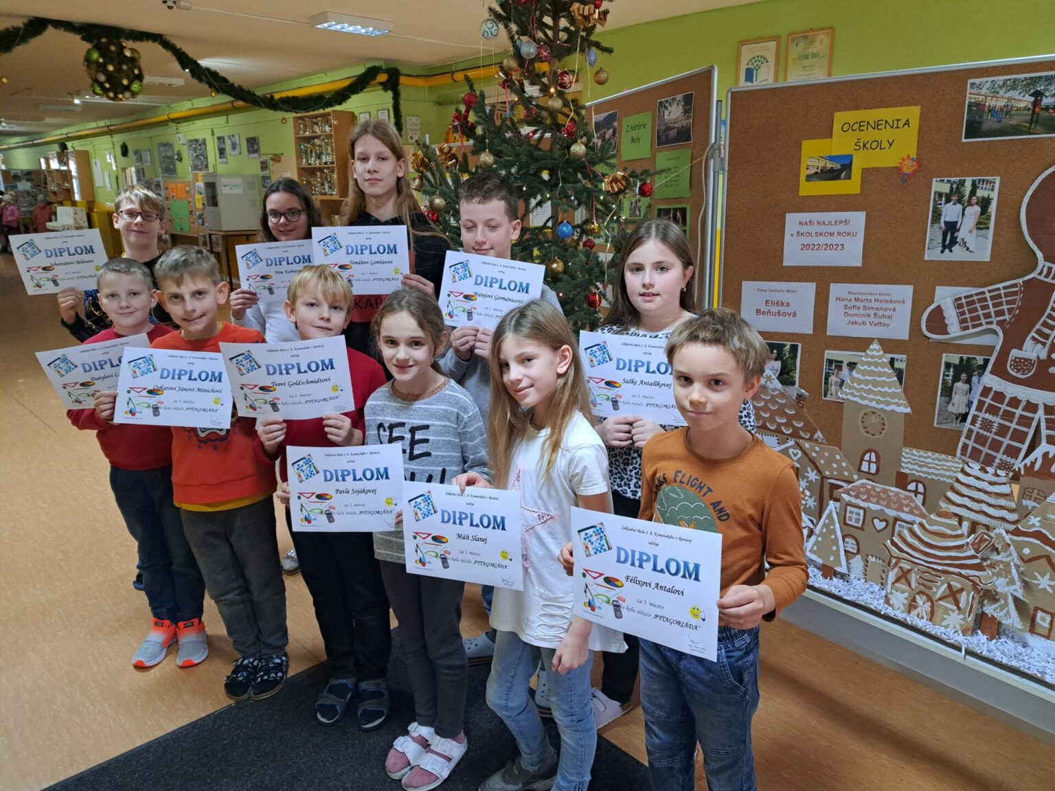 Pytagoriáda - školské kolo - Z.Š. J.A. Komenského Revúca